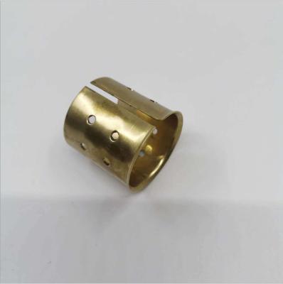 Cina CuZn31Si H68 ha avvolto la boccola bronzea 46*42*72.5mm con la flangia in vendita