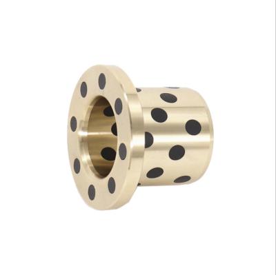 China C86300 SAE430B Manganese Bronze Flange Bushings Solid Lubricant Centrifugal Casting for sale