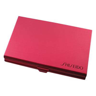China Customized name cardcase with cosmetic mirror, aluminum name cardcase for sale