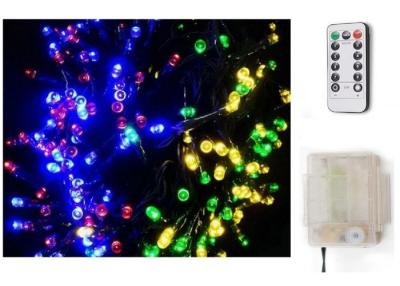 China Remote Control Battery Operated Multi Colored String Lights 4.5 Volt Power for sale