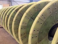 China Efficient Mud Sand Separation Screw Low Maintenance Crusher Parts for sale