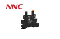 China NNC Relay Socket P41F05-E-24V 8A Guide rail mounting type suitable for NNC41 slim relay for sale