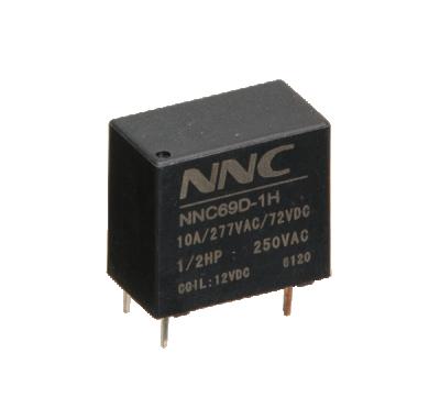 China Relé de potencia subminiatura NNC NNC69D Cumplimiento ROHS Relé de voltaje de propósito general para pila de carga de coche Energía solar en venta