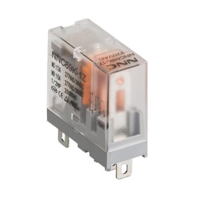 China Relé sellado de potencia intermedia en miniatura NNC NNC69K Cumplimiento ROHS con indicador LED y botón de prueba bloqueable en venta