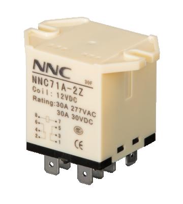 China NNC 24VDC 30A JQX-30F Relé de alimentación NNC71A Relé de alta tensión de corriente continua para automóviles Carga de pila Energía solar en venta