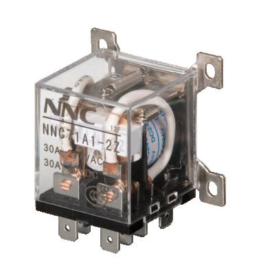 China Relé de potencia NNC 24VDC 30A JQX-12F NNC71A1 Relé de propósito general para pila de carga de coche Energía solar en venta