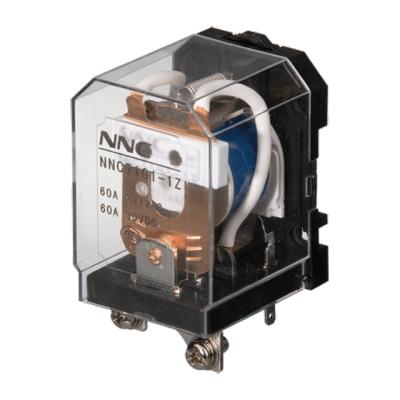 China NNC 28VDC 60A JQX-60F Relé de energía NNC71G1 Relé de alta tensión de CC para automóviles Carga de pila Energía solar en venta