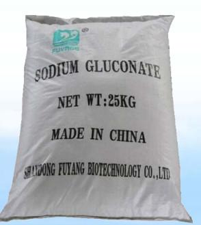 China 99.5% schoonmakende Agent Sodium Gluconate Powder voor Staaloppervlakte Te koop