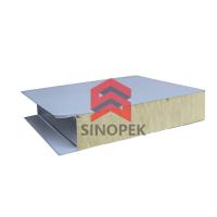 China Machine-made Rock Wool Cleanroom Sandwich Panel | Class A Fireproof for sale