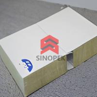 China Machine-made Rock Wool Cleanroom Sandwich Panel | Class A Fireproof for sale