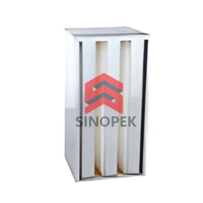 China Box-Type High-Volume Air Filter | Rigid Box HEPA | Cleanroom Grade for sale