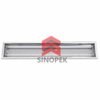 Quality Straight-Edged Stainless Steel Purification Lamp | Cleanroom Lighting | GMP for sale
