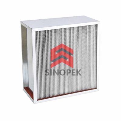 China Box-Type High-Volume Air Filter | Rigid Box HEPA | Cleanroom Grade for sale