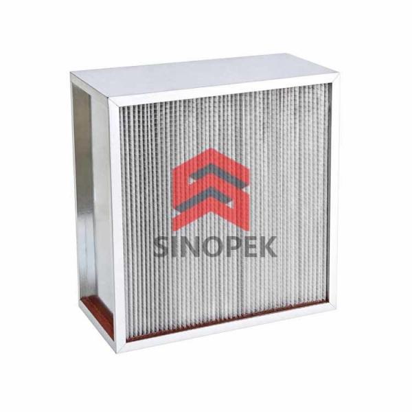 Quality Box-Type High-Volume Air Filter | Rigid Box HEPA | Cleanroom Grade for sale