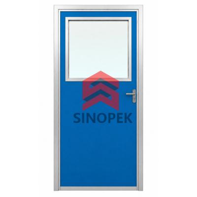 China Aluminum Alloy Frame Airtight Cleanroom Door | Anodized | Lightweight & Corrosion-Free for sale