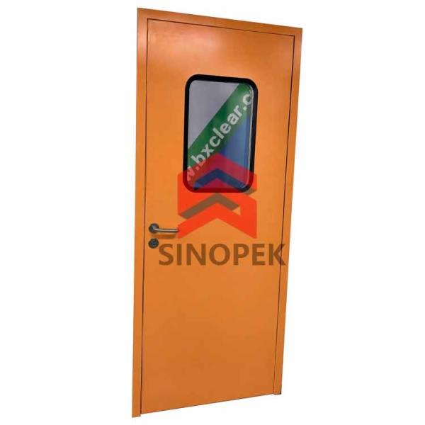 Quality Steel Airtight Cleanroom Door — Double-Sided Finish | GMP Standard for sale