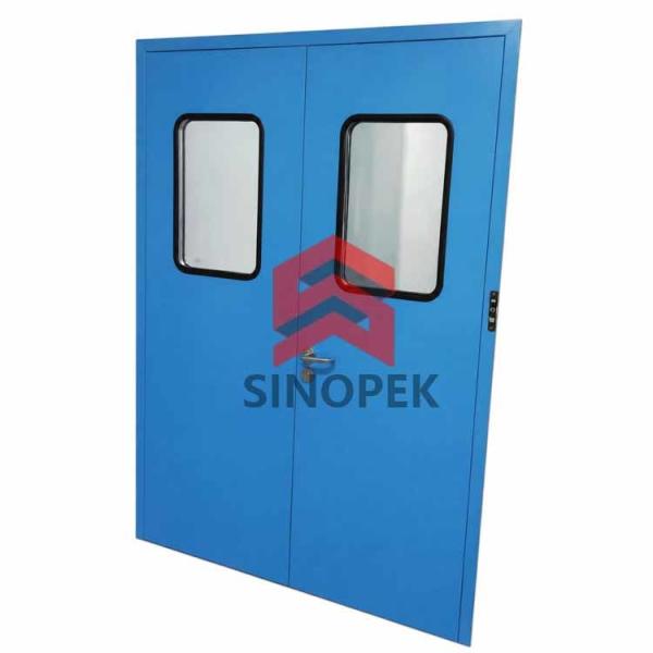 Quality Medical Airtight Cleanroom Door | Hermetic Pressure Seal | Hospital & GMP Grade for sale