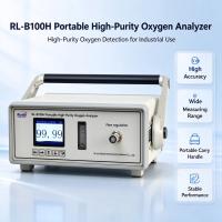 China Portable Oxygen Analyzer Handheld O2 Purity Detector Metal Construction Customizable for sale