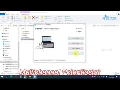 Corrtest RRDE Potentiostato de doble canal Bipotentiostato CS2350M con EIS en un solo canal