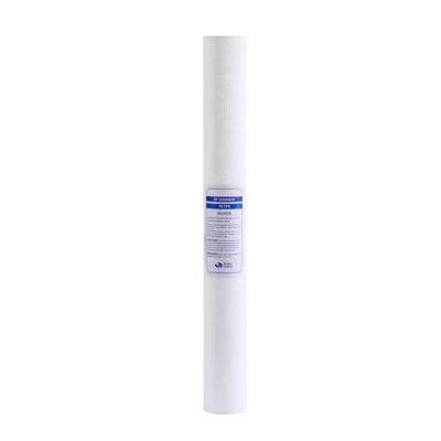 China 20x2.5 Inch PP Sediment Filter Cartridge 1 Micron 5 Micron For Reverse Osmosis System for sale