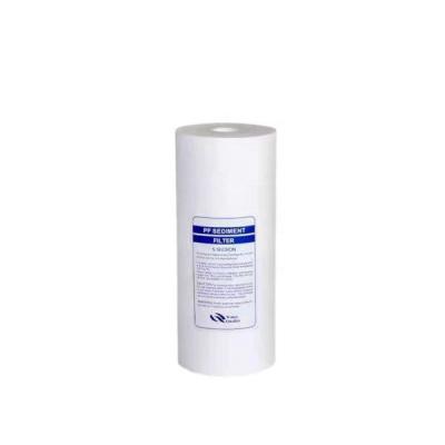 China PP Sediment Big Blue Water Filter Cartridge 10"x4.5" PP Cotton Filter For Whole House for sale
