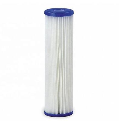 China Washable PP Pleated Filter Cartridge 10 Inch Sediment Filter Cartridge 5 10 20 Micron for sale