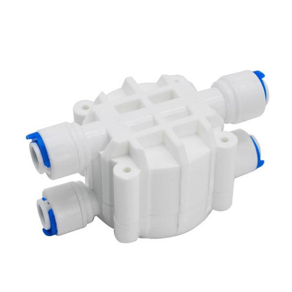 Quality Auto Automatic Shut Off Valve 1/4 Inch 4 Way Flow Valve For RO System for sale
