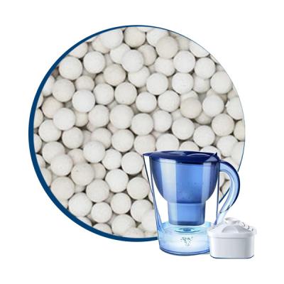 China Increase pH Mineral MPH+ Alkaline Ceramic Balls Clear Water Pitcher for sale
