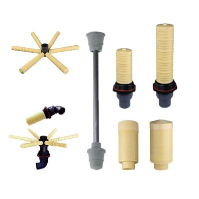 China Fleck Top And Bottom Water Distributors Water Strainer Water Nozzle Frp Vessels Accessories for sale