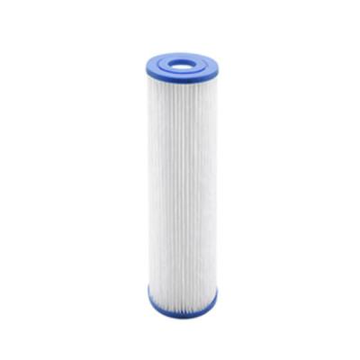 China Universal 10inch Pleated Filter Cartridge for Swimming Pool Reduces Sediment Sand Dirt Rust for sale