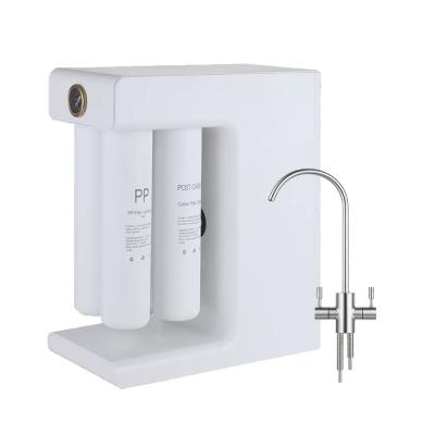 China 4-Stage Reverse Osmosis System with Pressure Gauge for Household & Small Commercial Use for sale