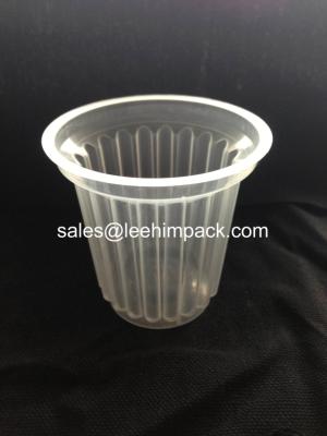 China Dessert Plastic Cup 200ml Clear Disposable for Catering Events for sale