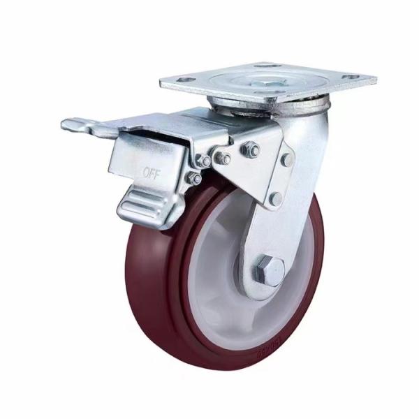 Quality Heavy Duty PA TPR PU PP Casters Industrial Stainless Steel Casters for sale