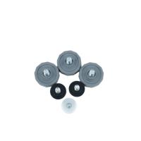 Quality Custom Size ABS/PS/TPU Plastic Caster Parts Overmolding Gear Bulk OEM for sale