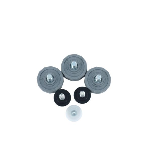 Quality Custom Size ABS/PS/TPU Plastic Caster Parts Overmolding Gear Bulk OEM for sale