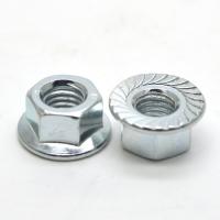 China Hex Flange Lock Nuts CNC Custom / Standard Sizes Hex Nuts for sale