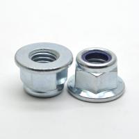 China Hex Flange Lock Nuts CNC Custom / Standard Sizes Hex Nuts for sale