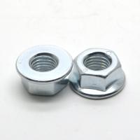 China Hex Flange Lock Nuts CNC Custom / Standard Sizes Hex Nuts for sale