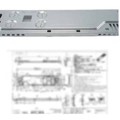 China Custom Prototype Metal Parts Stainless Steel Sheet Metal Prototyping for sale