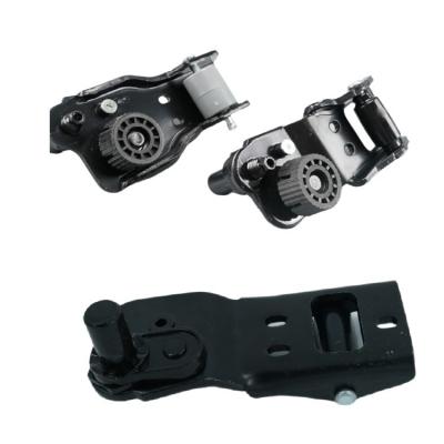 China Aangepaste Koelkast Connector Geperforeerde Scharnier Fabriek Kleine Metalen Montage Onderdelen Te koop