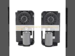 Metal Hinge Snap-Fit Design for Refrigerator Electronics Assembly