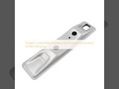 Powder Coated Metal Brackets Automotive Components Surface Spraying