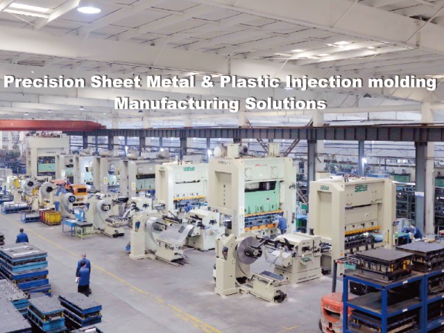 Precision sheet metal & plastic injection molding manufacturing solutions