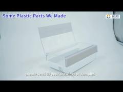customized injection molding parts plastic box manufacturing