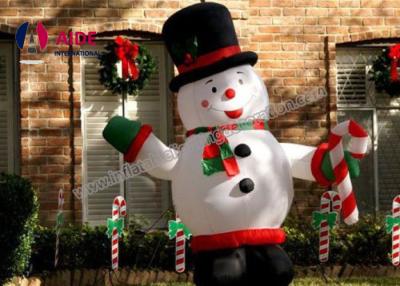 China Big inflatable snowman , holiday decor inflatable Christmas for decoration USA for sale