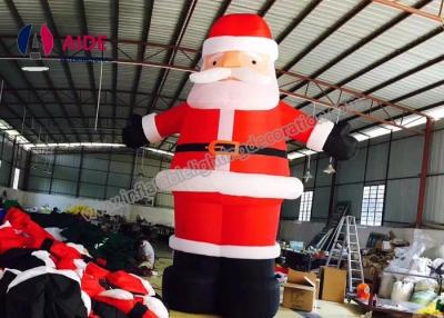 China Customized Person usd Inflatable Holiday Decor outdoor , inflatable santa claus character for sale