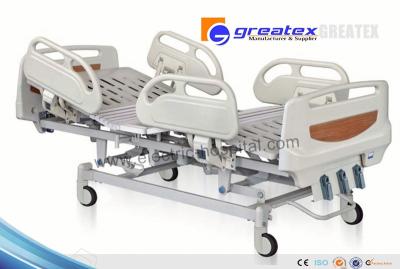 China Cama de hospital três manual aluída que dobra-se com controle center do fechamento para a assistência ao domicílio à venda