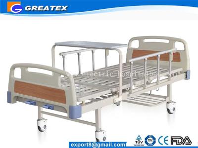 Cina GT-BM5205 letto medico regolabile piano semplice storto del letto di ospedale del manuale 2 in vendita