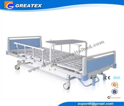 China Camas de hospital da assistência ao domicílio com tabela de Dinning, ABS, cama do equipamento do hospital do metal à venda