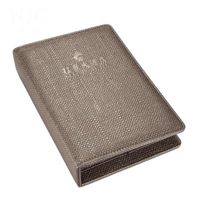 China China custom leather storage box Hign-quality handmade TV leather remote holder hotel supply for sale